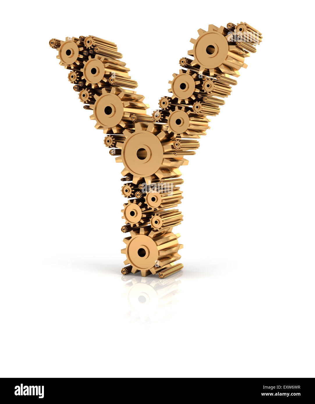 Alphabet letter y Cut Out Stock Images & Pictures - Alamy