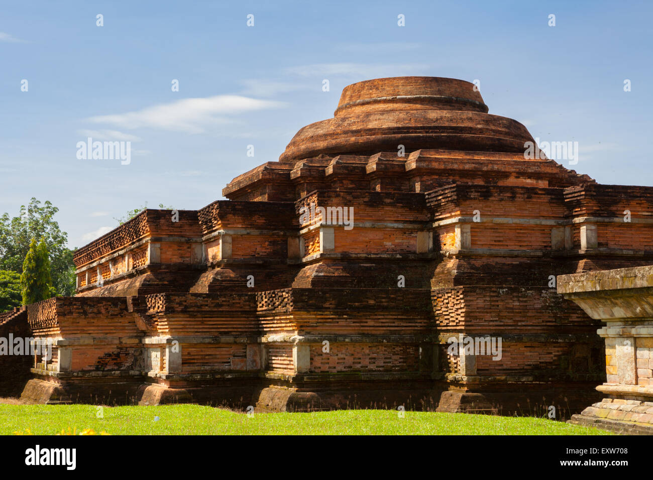 Candi Tua (old temple), the main temple at Muara Takus temple compound ...