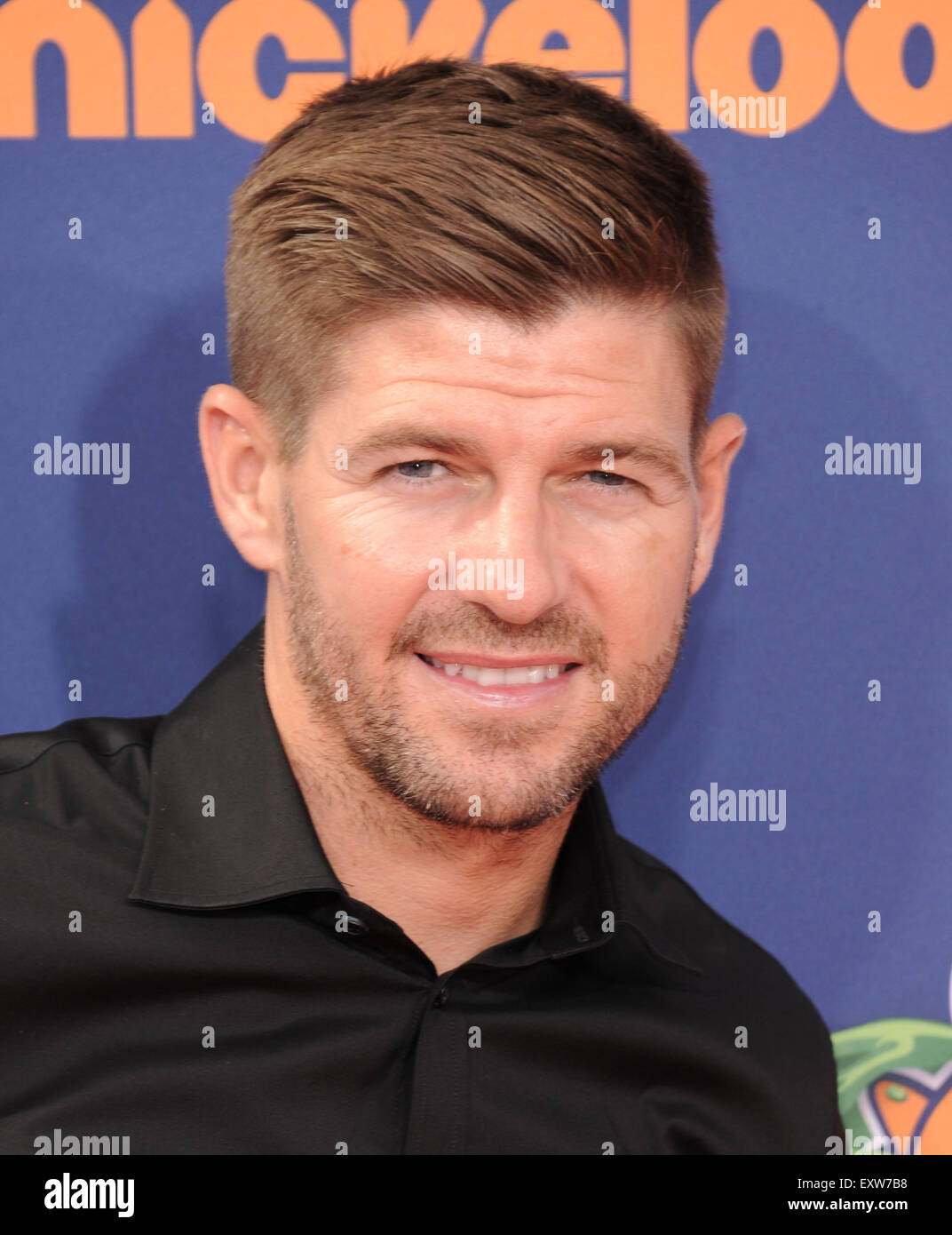 Los Angeles, California, USA. 16th July, 2015. Steven Gerrard attending ...