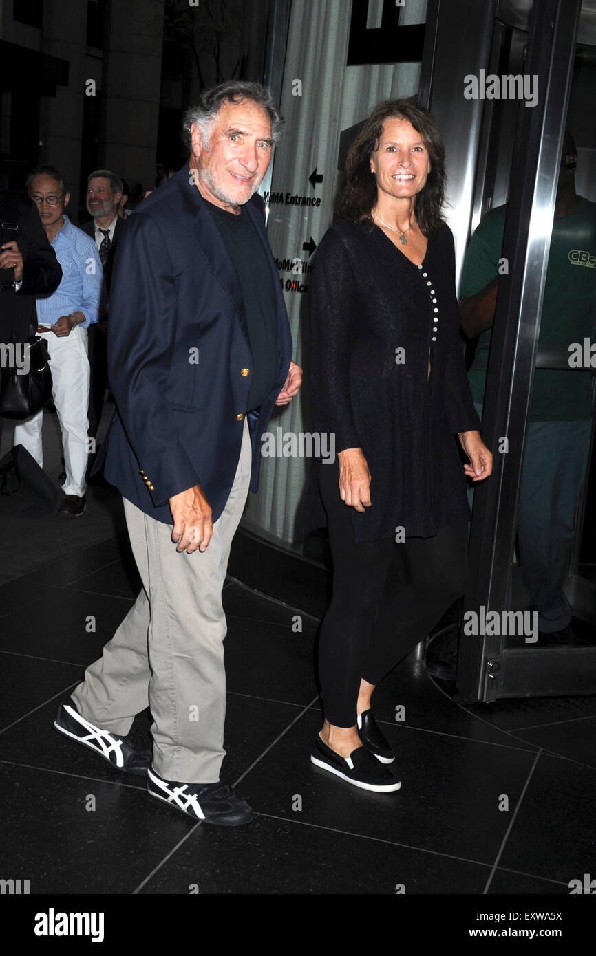New York City. 15th July, 2015. Judd Hirsch (L) and guest attend The ...