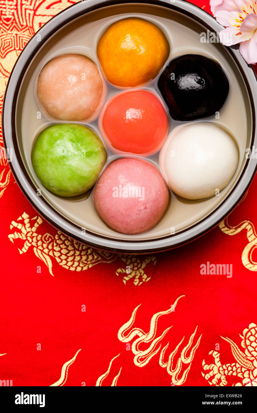 Tang Yuan, Chinese New Year Stock Photo - Alamy