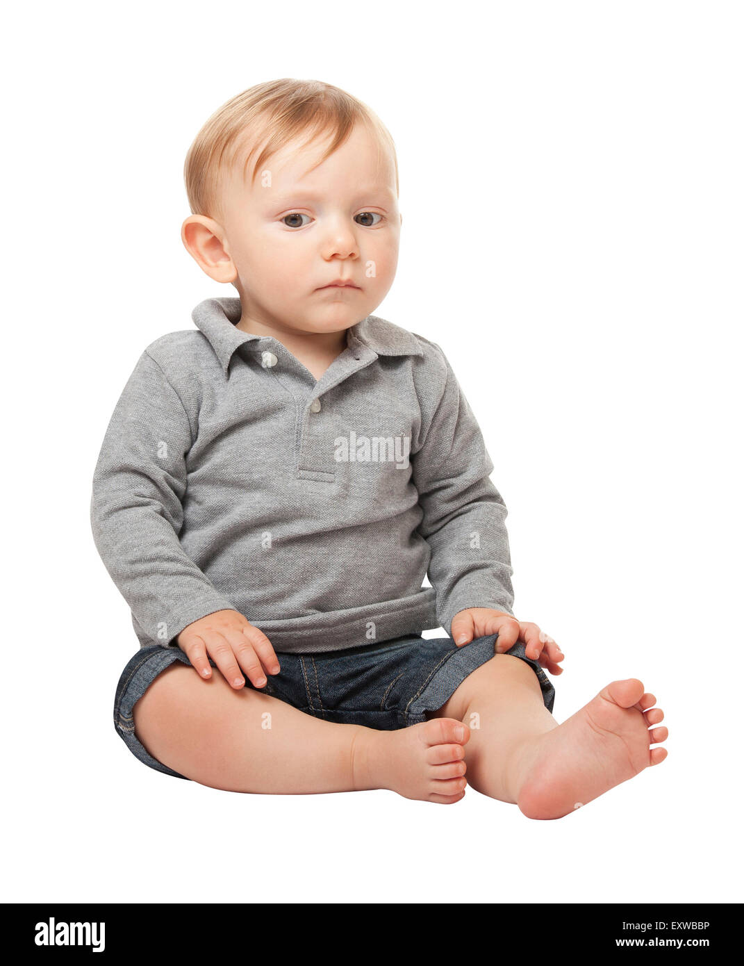 child portrait isolated on white background Stock Photo - Alamy