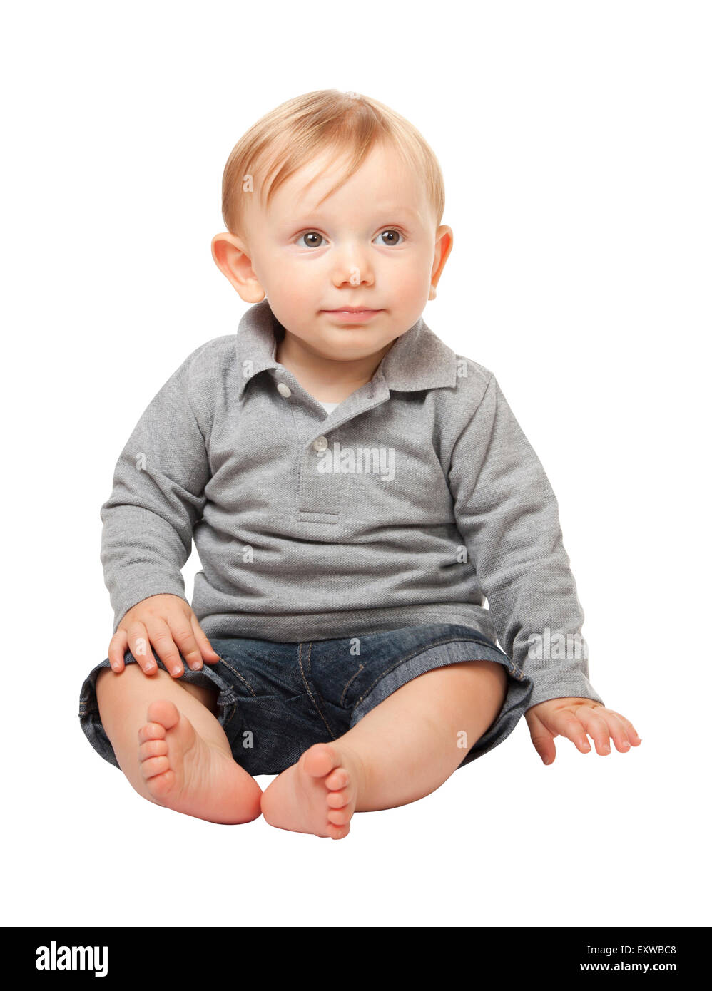 child portrait isolated on white background Stock Photo - Alamy