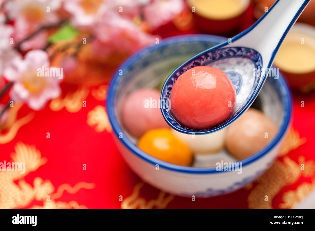 Tang Yuan, Chinese New Year Stock Photo - Alamy