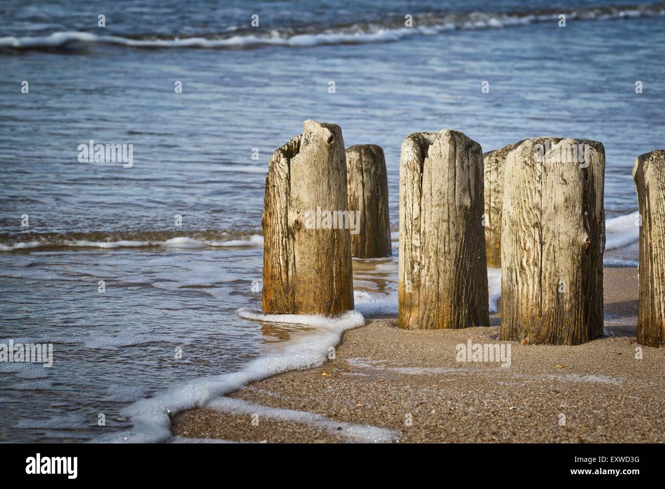 Beach groins hi-res stock photography and images - Alamy