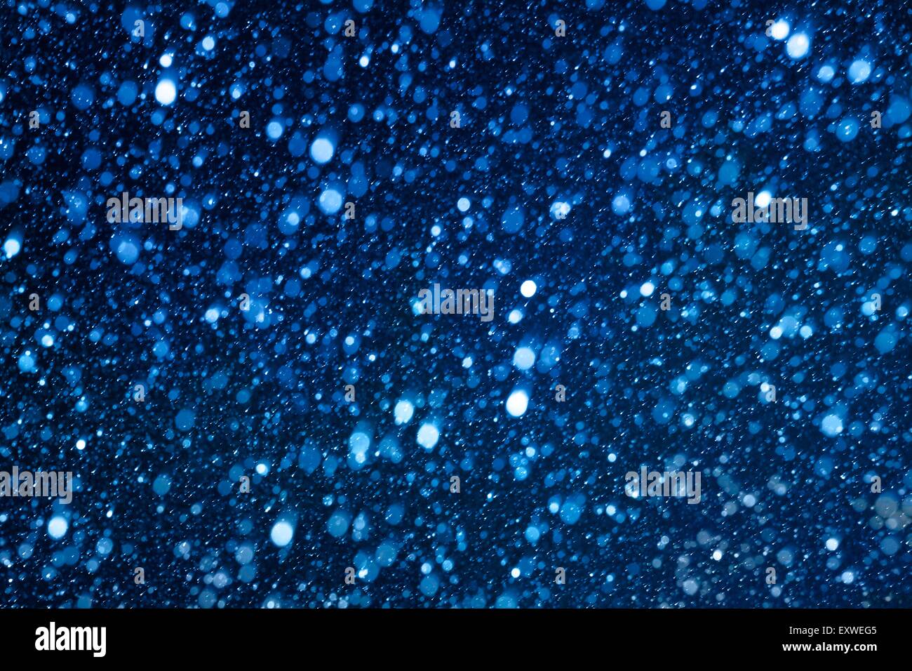 Snowfall at night Stock Photo - Alamy