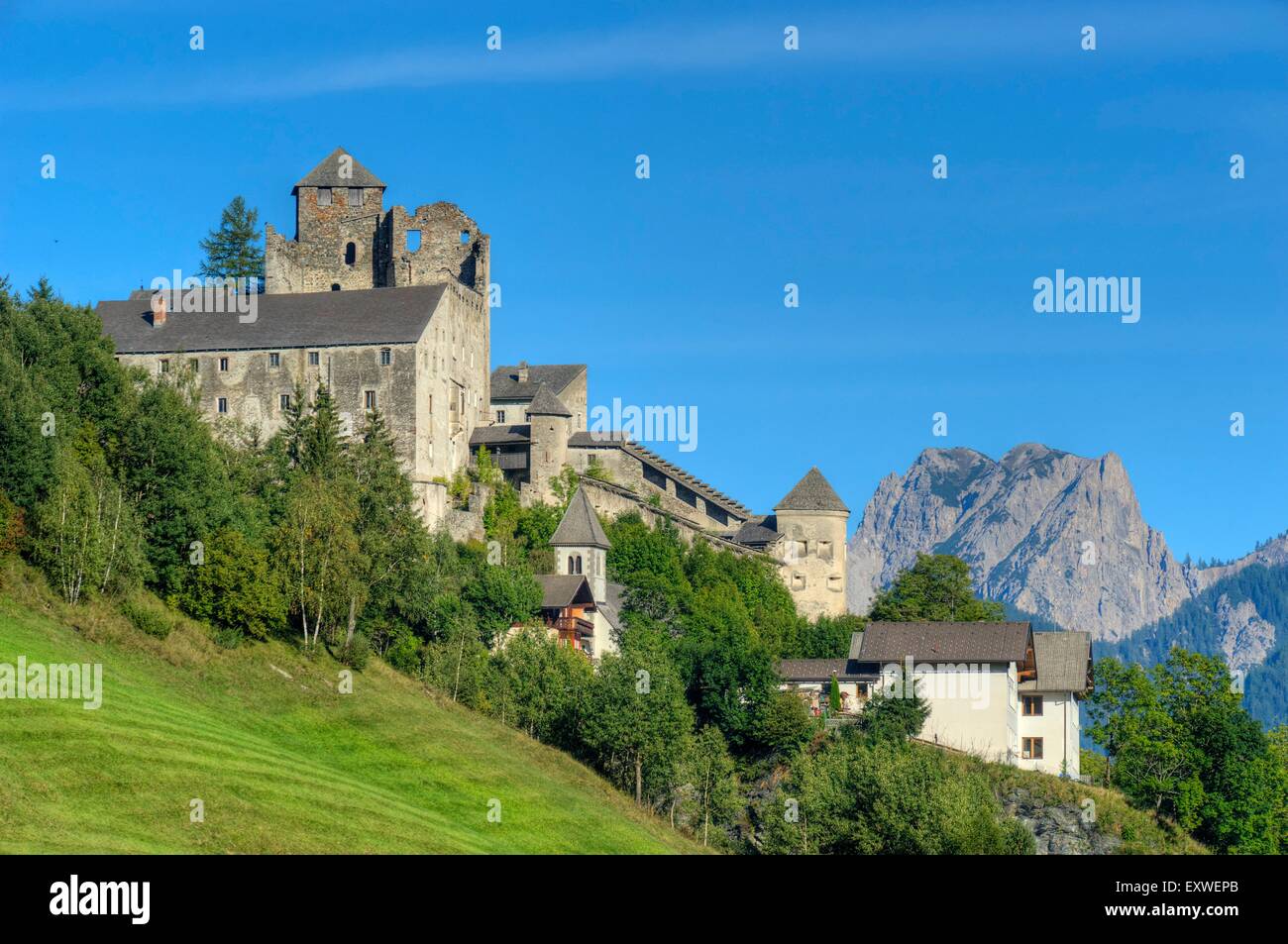 Heinfels Castle near Sillian, Tyrol, Austria Stock Photo - Alamy