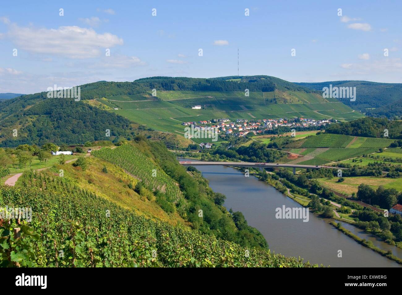 River saar saar saar valley hi-res stock photography and images - Alamy