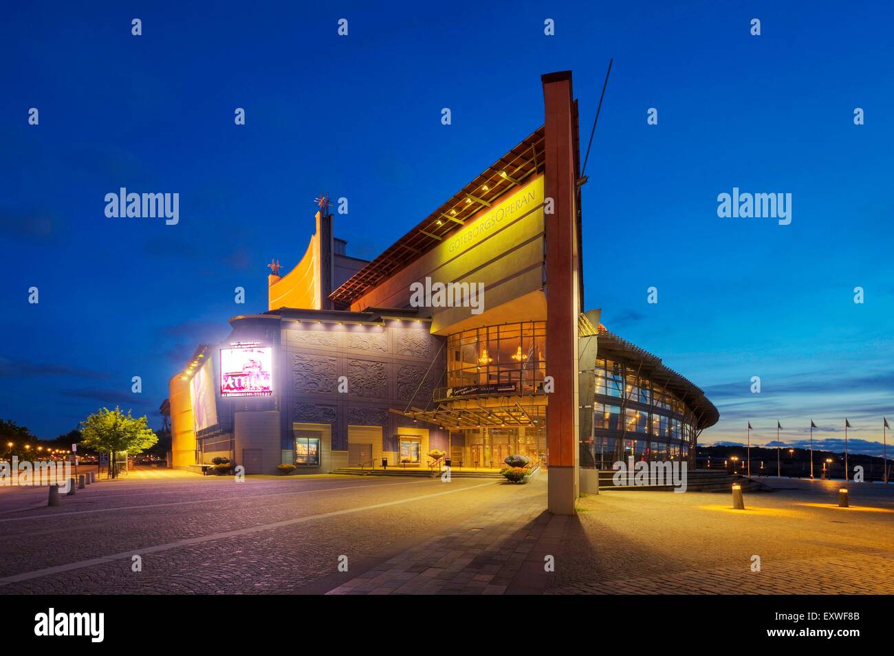 New opera house of Gothenburg, Sweden Stock Photo - Alamy