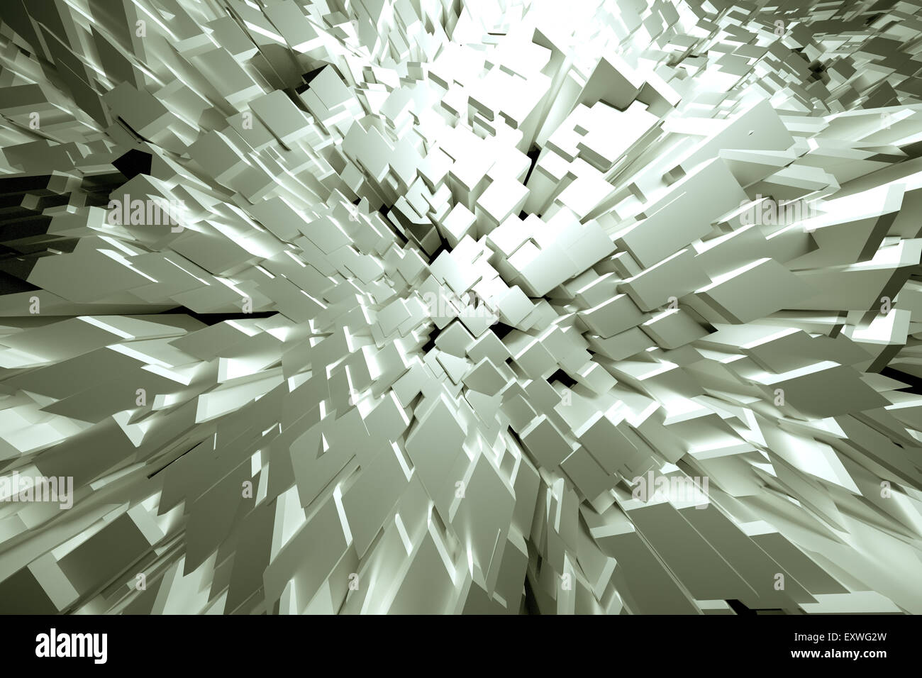 White block abstract background Stock Photo - Alamy