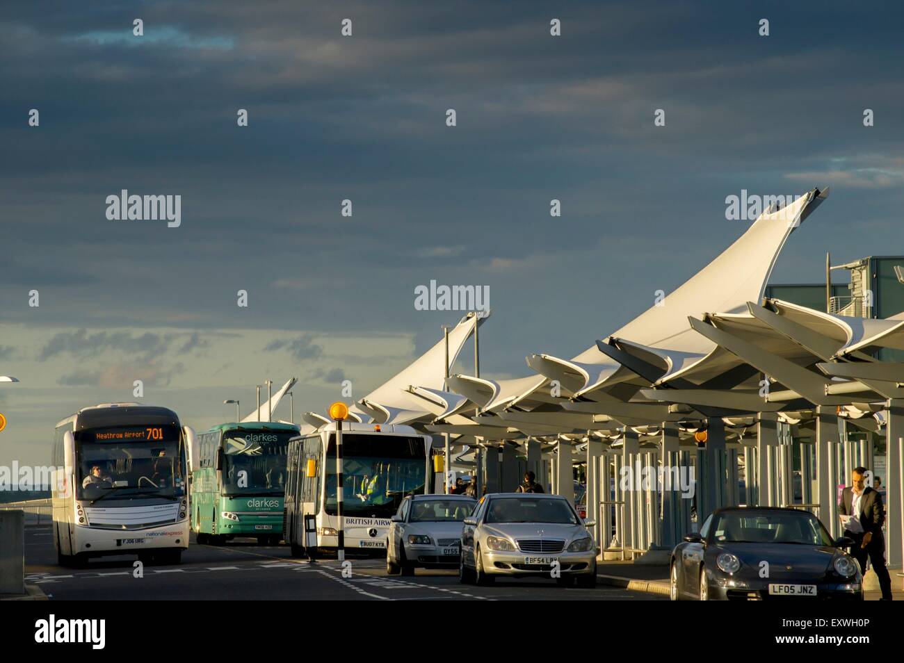 Airport, Heathrow, London, England, Great Britain, Europe Stock Photo ...