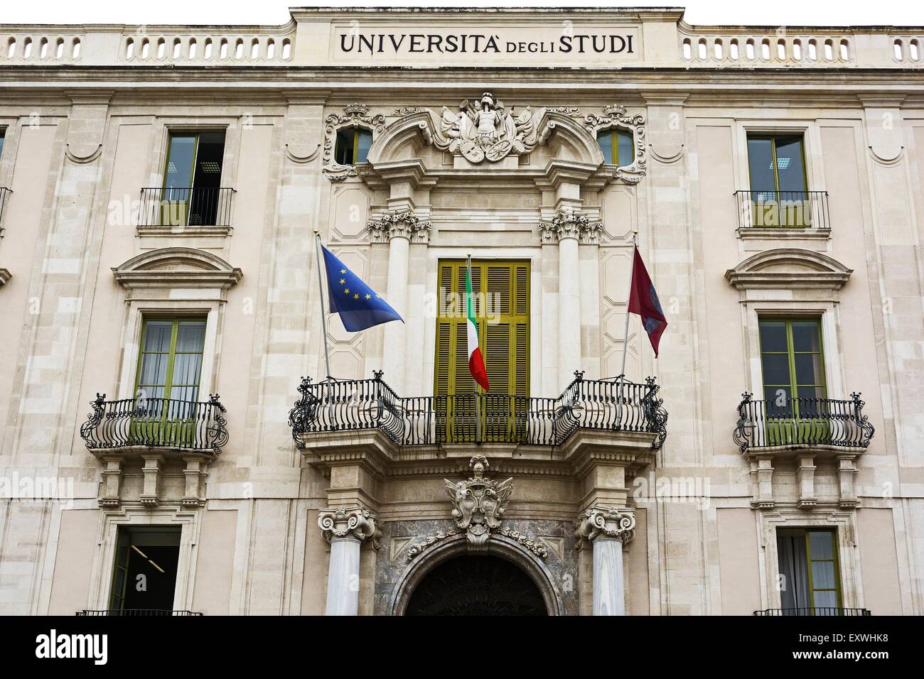University, Catania, Sicily, Italy, Europe Stock Photo - Alamy