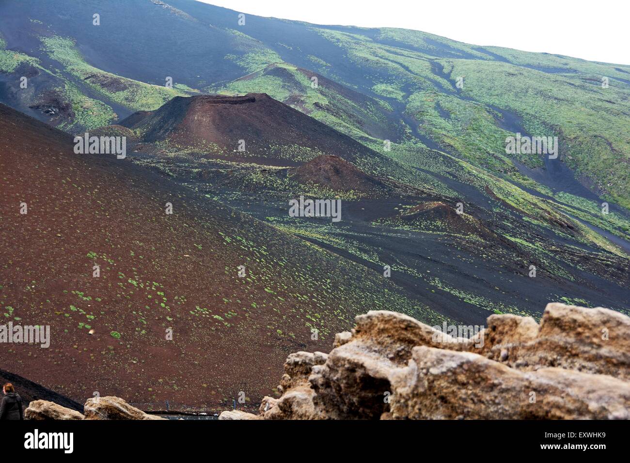 Volcanic landscape, Mount Etna, Sicily, Italy, Europe Stock Photo - Alamy