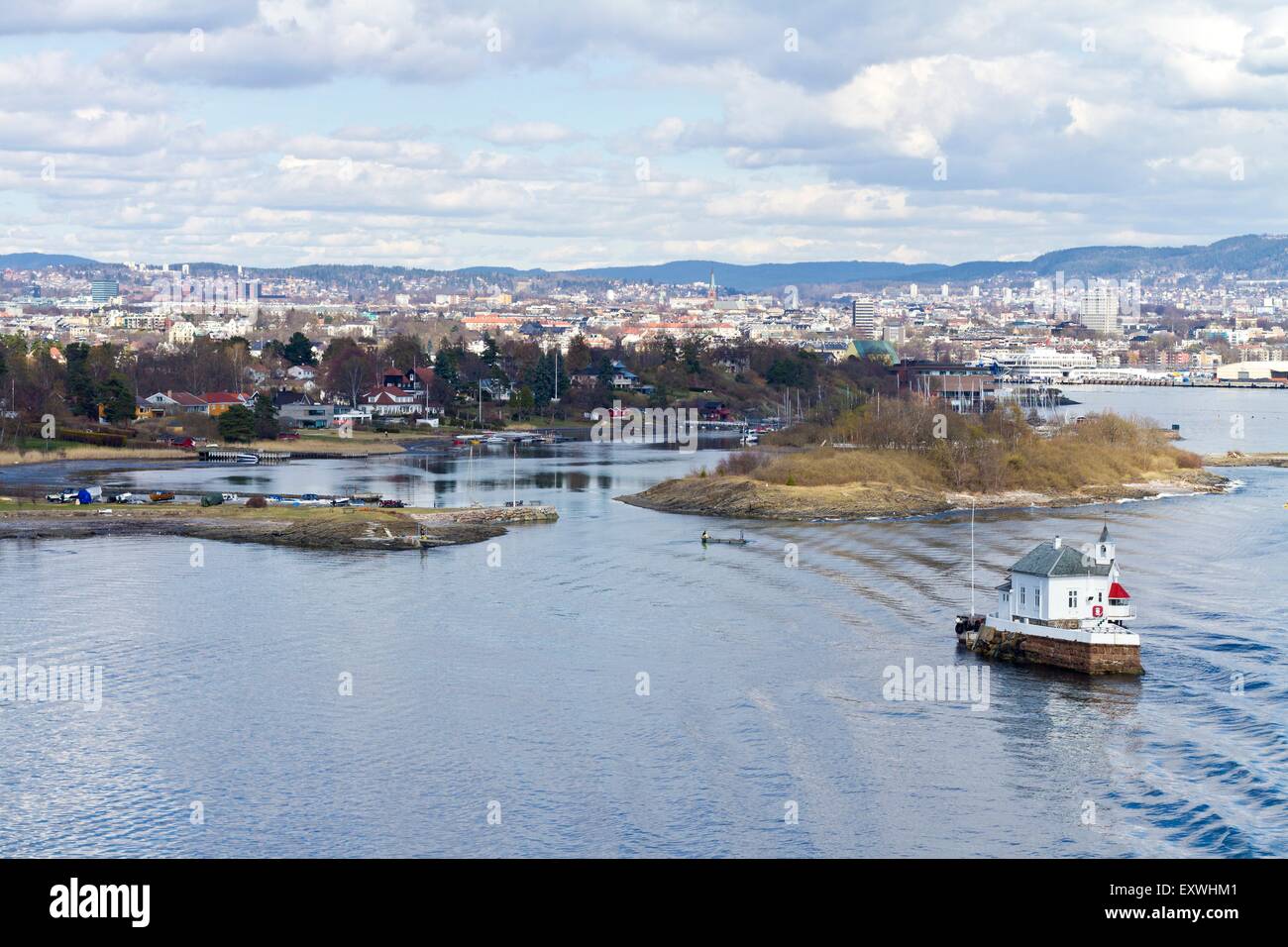 Harbour and coast, Oslo, Norway, Europe Stock Photo - Alamy