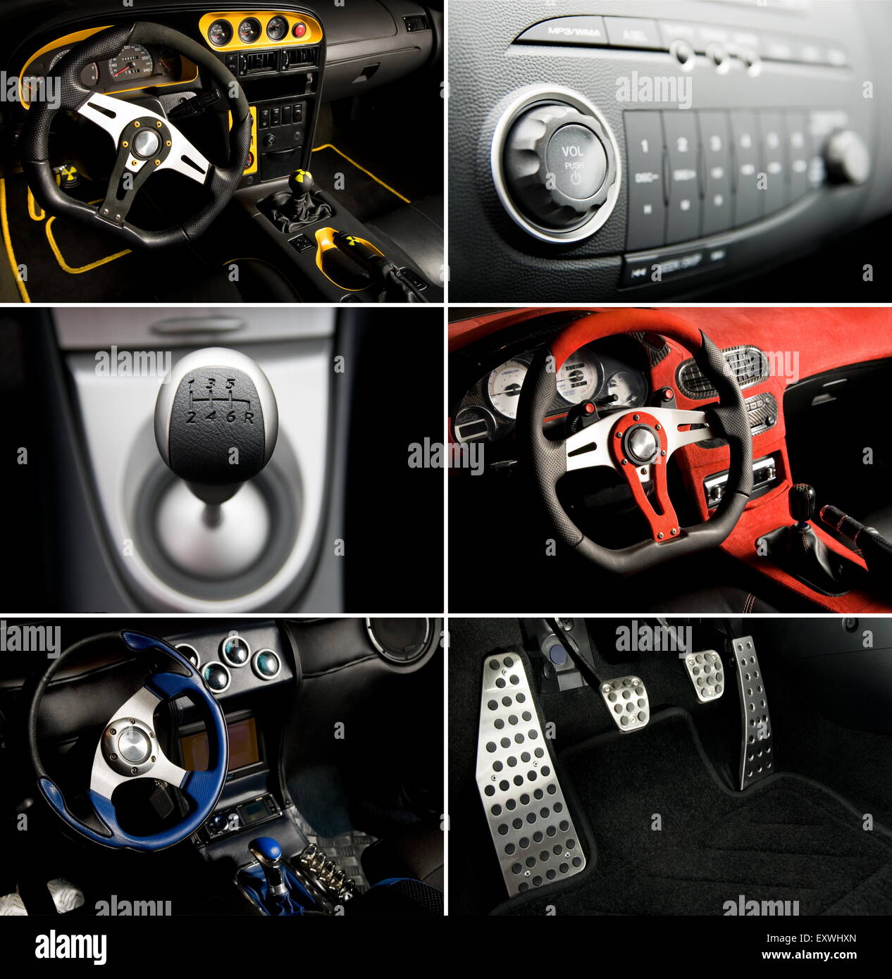 Car collage hi-res stock photography and images - Alamy