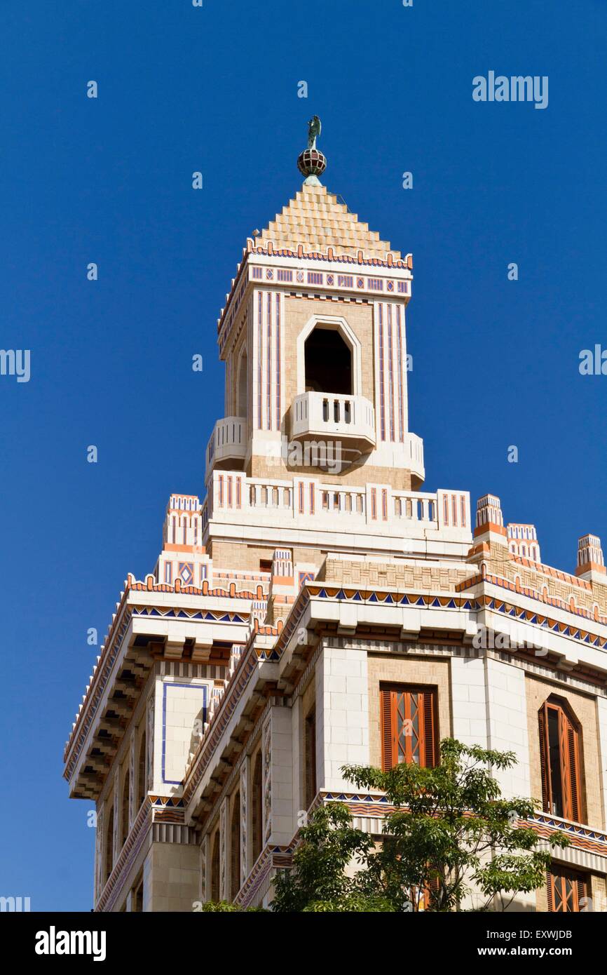 Bacardi Building, Havana, Cuba Stock Photo - Alamy