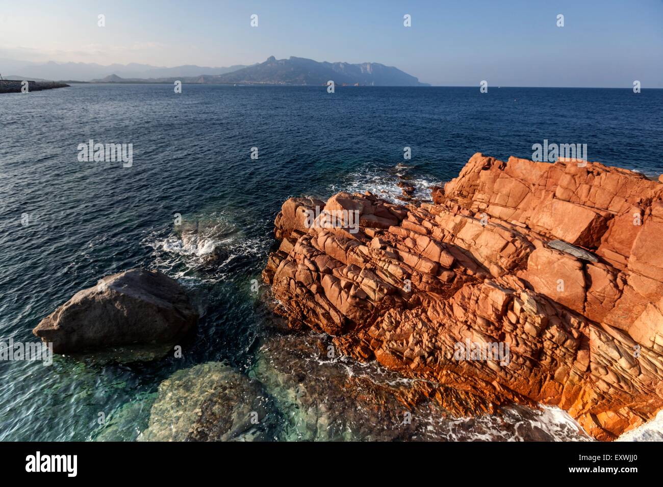 Red rocks arbatax hi-res stock photography and images - Alamy