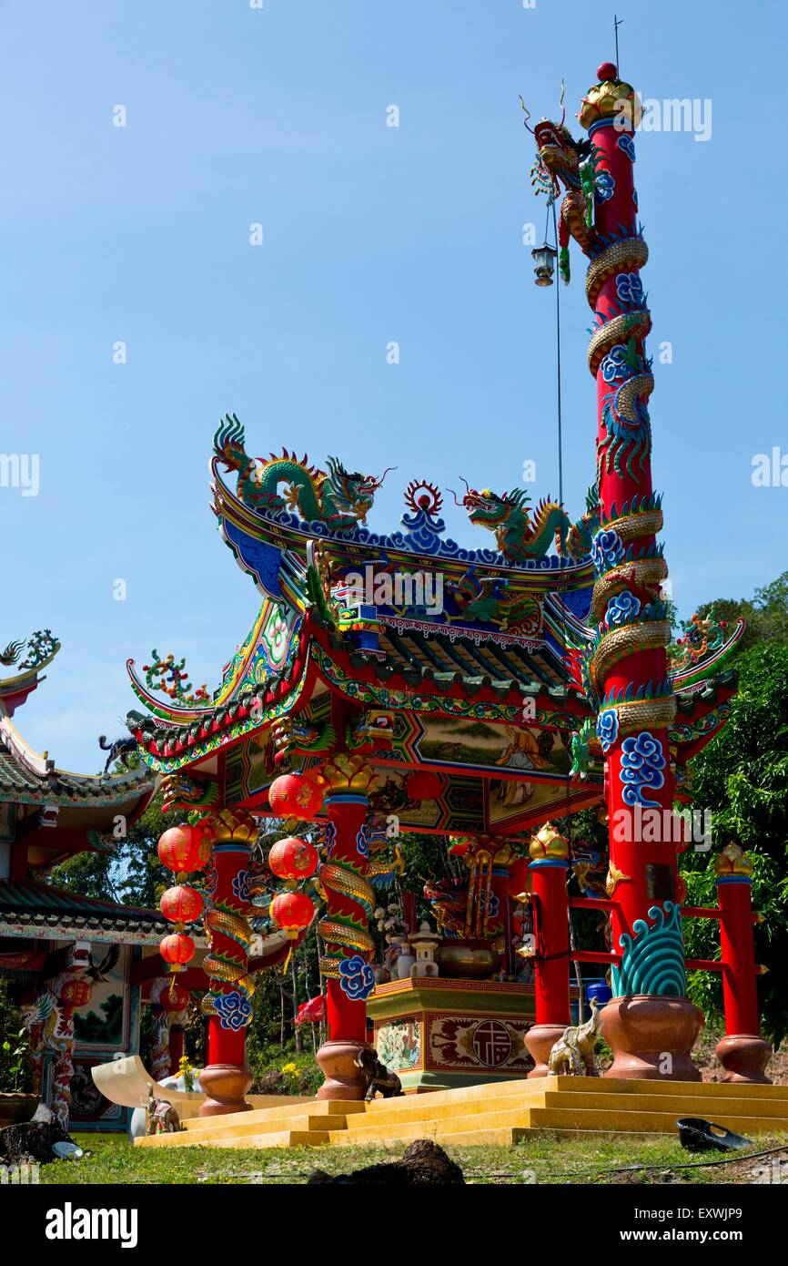 Shrine, Chao Po, Koh Chang, Thailand, Asia Stock Photo - Alamy