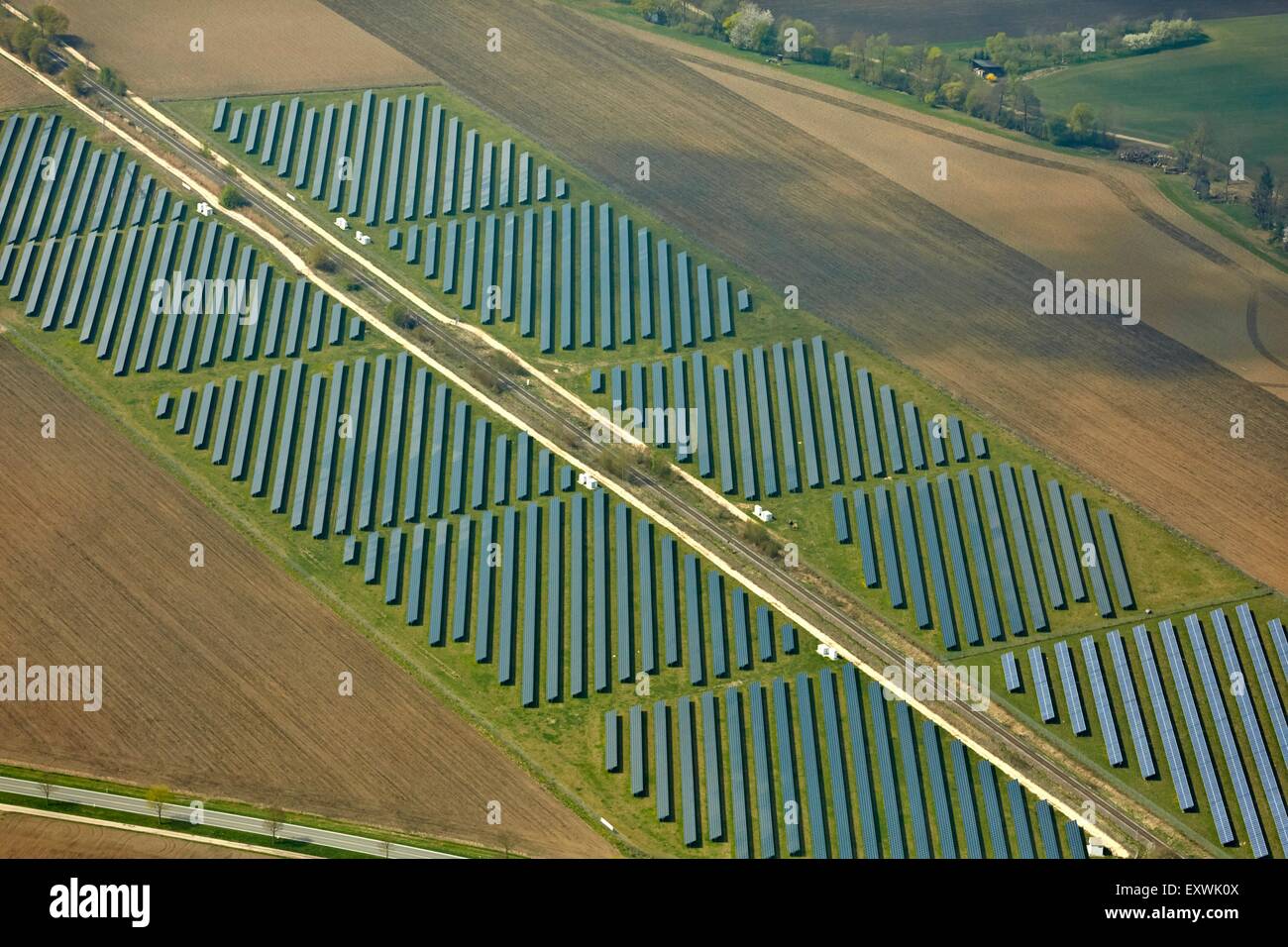 Solar fields near Stockach, Baden-Wuerttemberg, Germany Stock Photo - Alamy