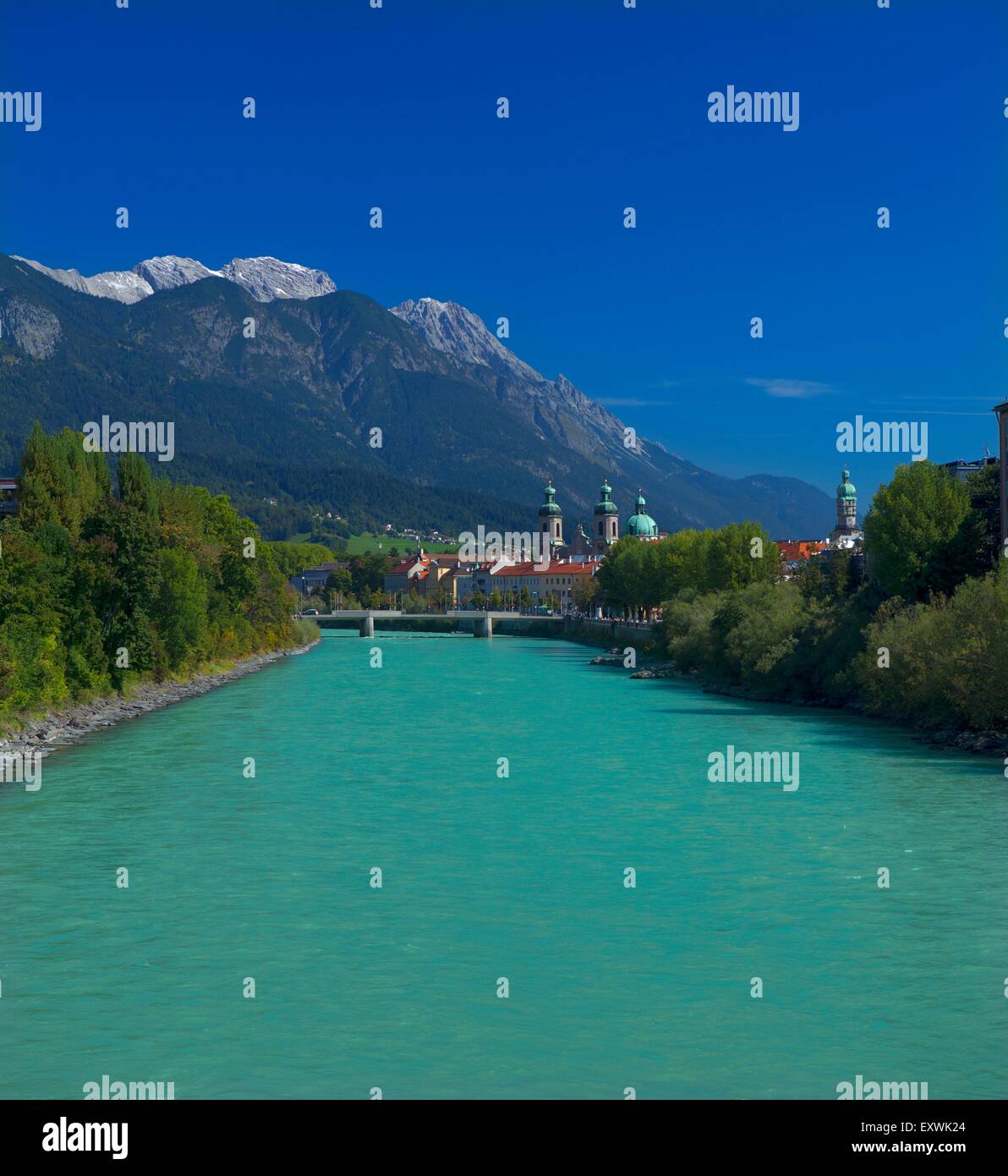 Austria tyrol innsbruck inn hi-res stock photography and images - Alamy