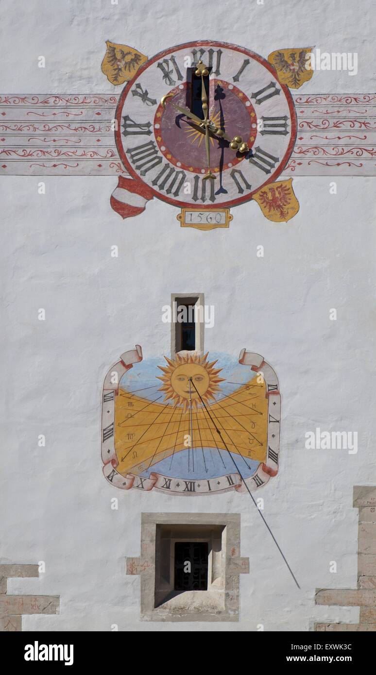 Austria clock tower hi-res stock photography and images - Alamy