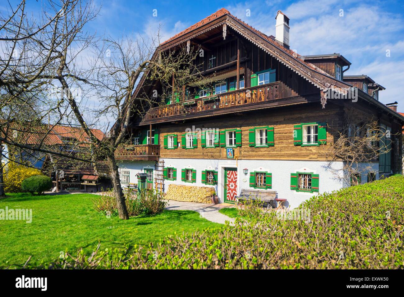 Architecture farm houses austria salzburg hi-res stock photography and ...
