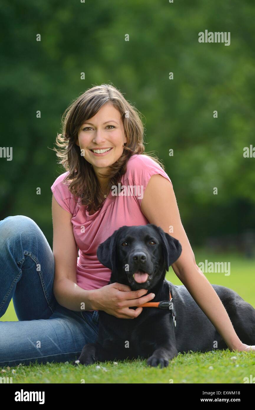 Long haired labrador hi-res stock photography and images - Alamy
