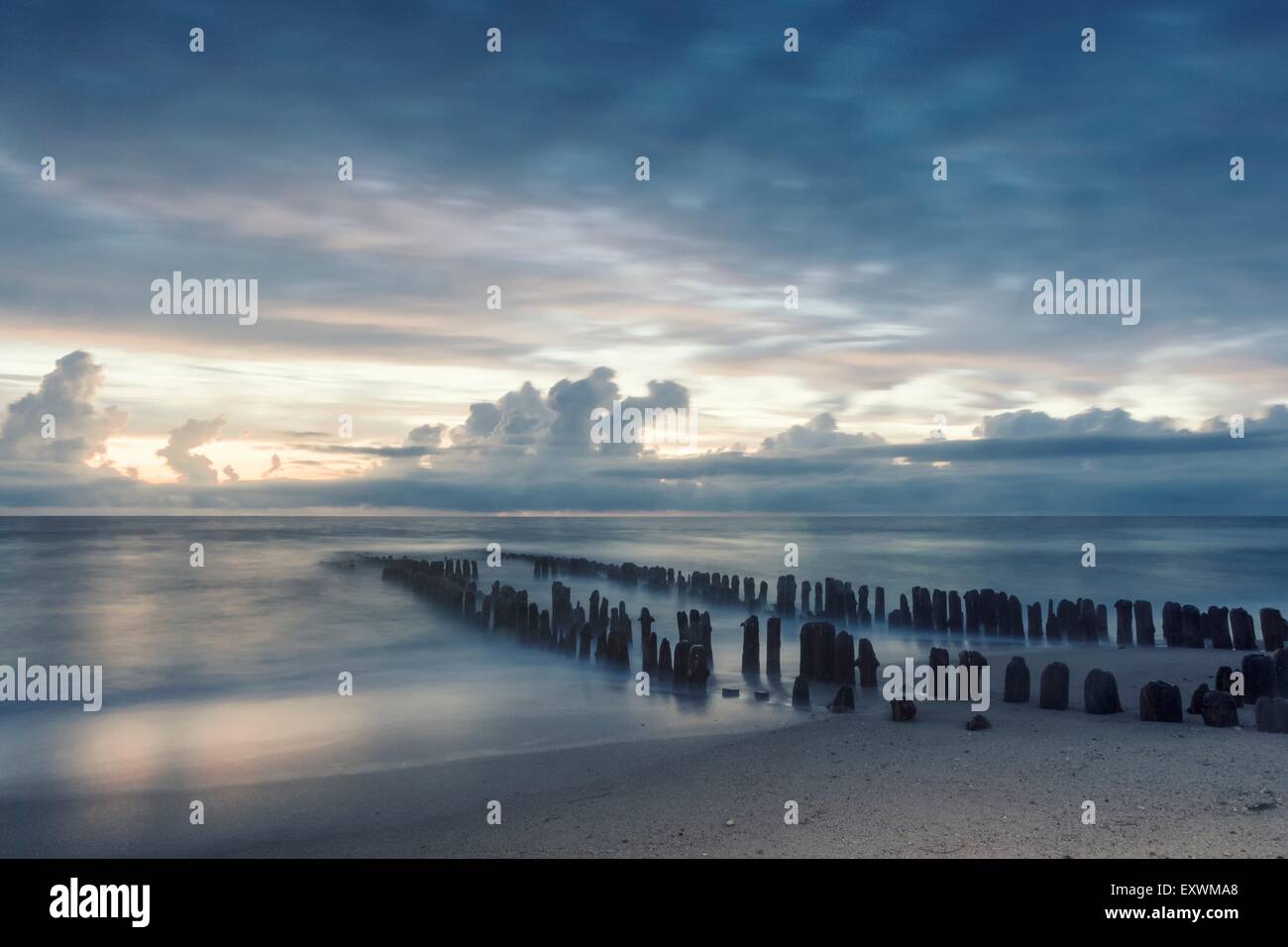 Evening on the beach of Rantum, Sylt, Germany Stock Photo - Alamy