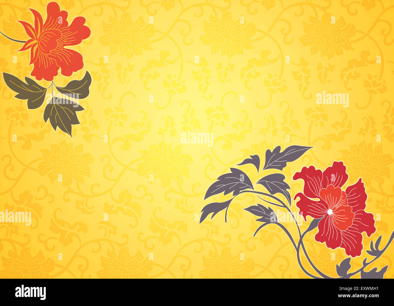 Auspicious Patterns, Chinese Style, Floral Pattern Stock Photo - Alamy