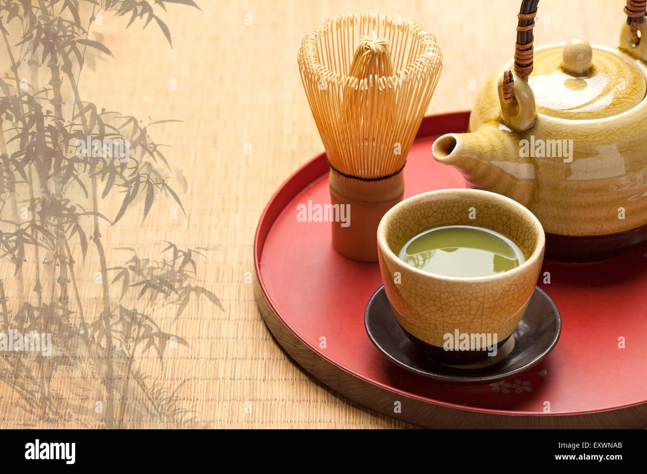 Japanese tea ceremony painting hi-res stock photography and images - Alamy