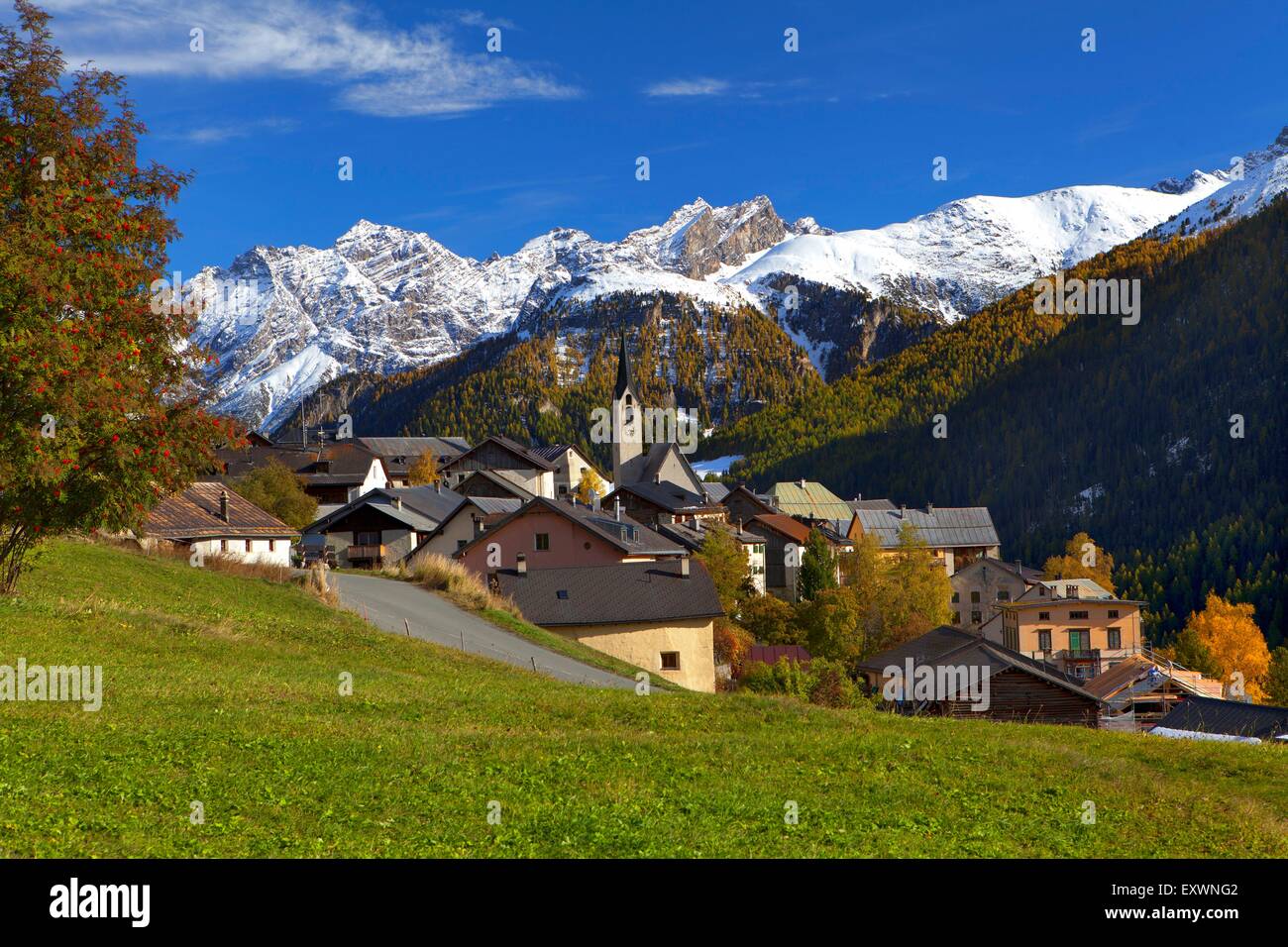 Guarda engadin hi-res stock photography and images - Alamy