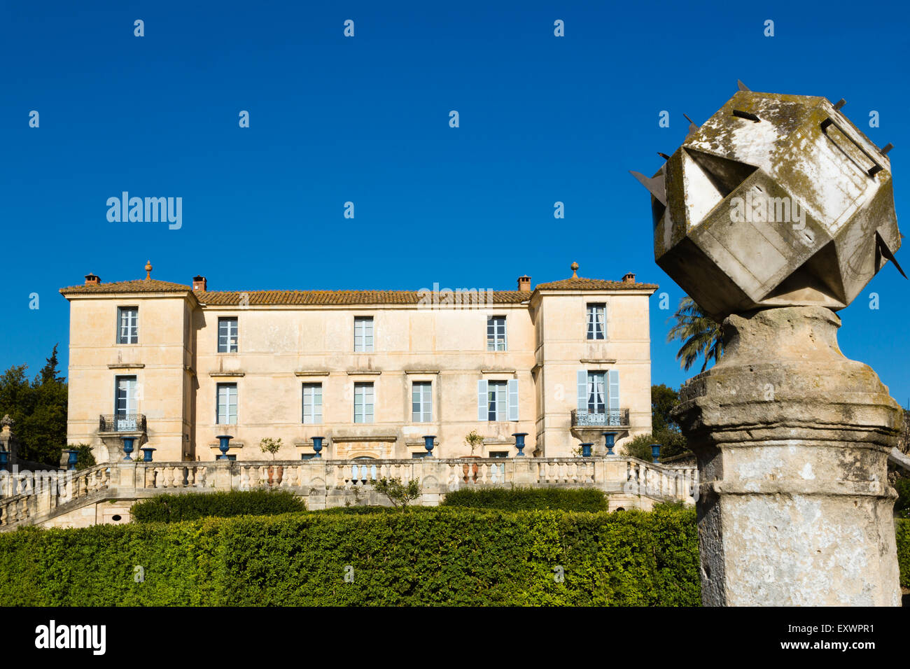 The Castle Of Flaugergues, Montpellier,Herault,France Stock Photo - Alamy
