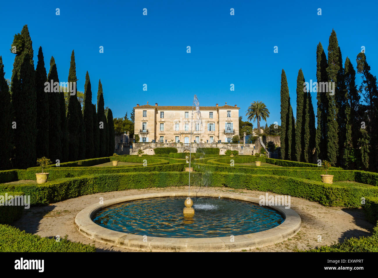 The Castle Of Flaugergues, Montpellier,Herault,France Stock Photo - Alamy