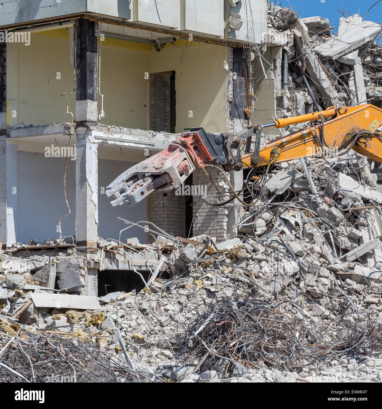 Moving Demolition Waste High Resolution Stock Photography and Images ...