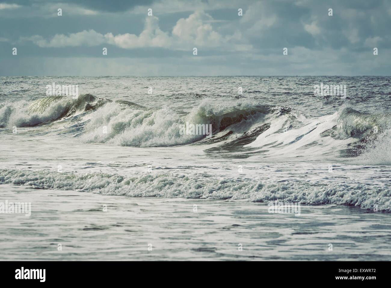 North sea waves germany hi-res stock photography and images - Alamy
