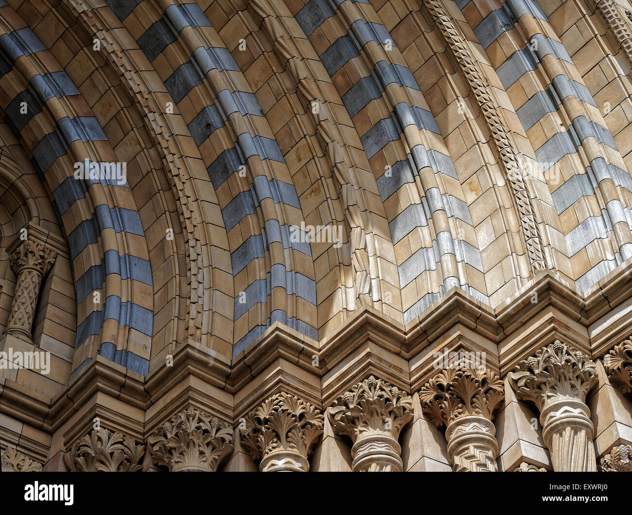 Exterior view of the Natural History Museum in London Stock Photo - Alamy