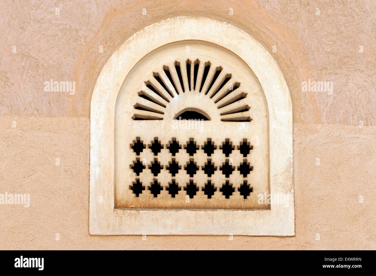 Traditional window, Dubai Stock Photo - Alamy