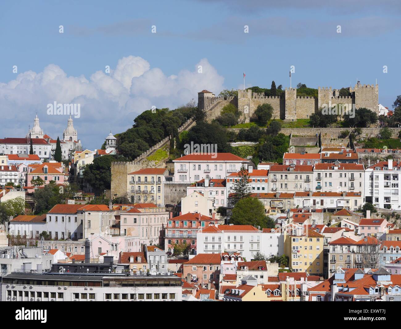 Castelo de Sao Jorge, Lisbon, Portugal, Europe Stock Photo - Alamy