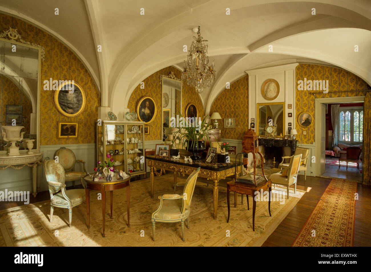 The Castle Of Flaugergues, Montpellier,Herault,France Stock Photo - Alamy