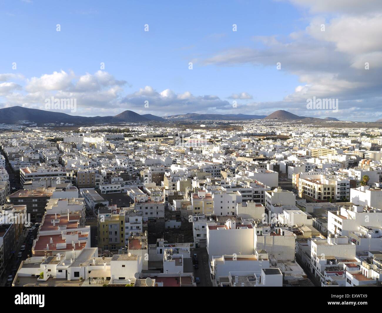 City view, Arrecife, Lanzarote, Canaries, Spain, Europe Stock Photo - Alamy