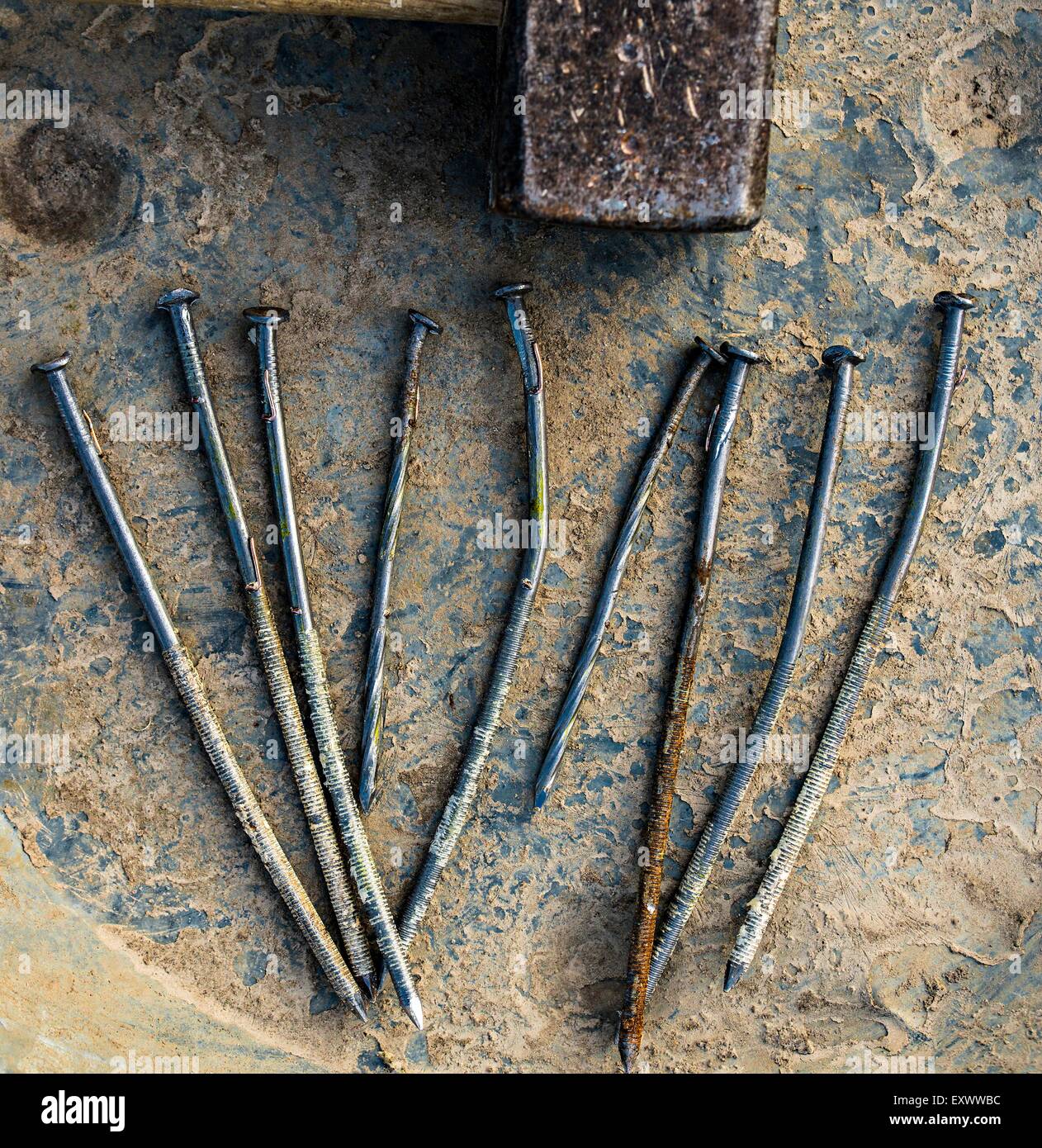 Hammer colored hi-res stock photography and images - Alamy