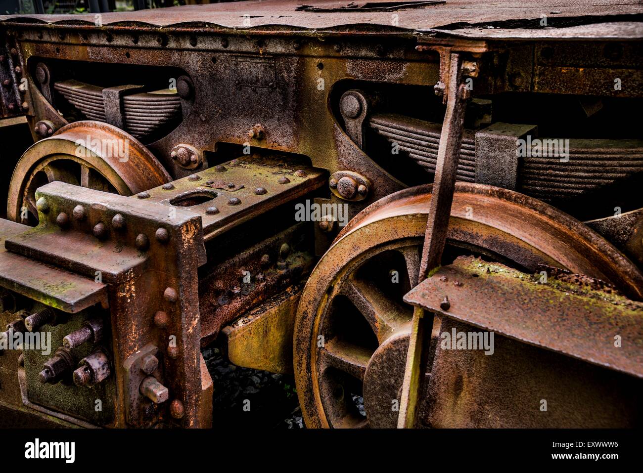 Car with rail wheels hi-res stock photography and images - Alamy