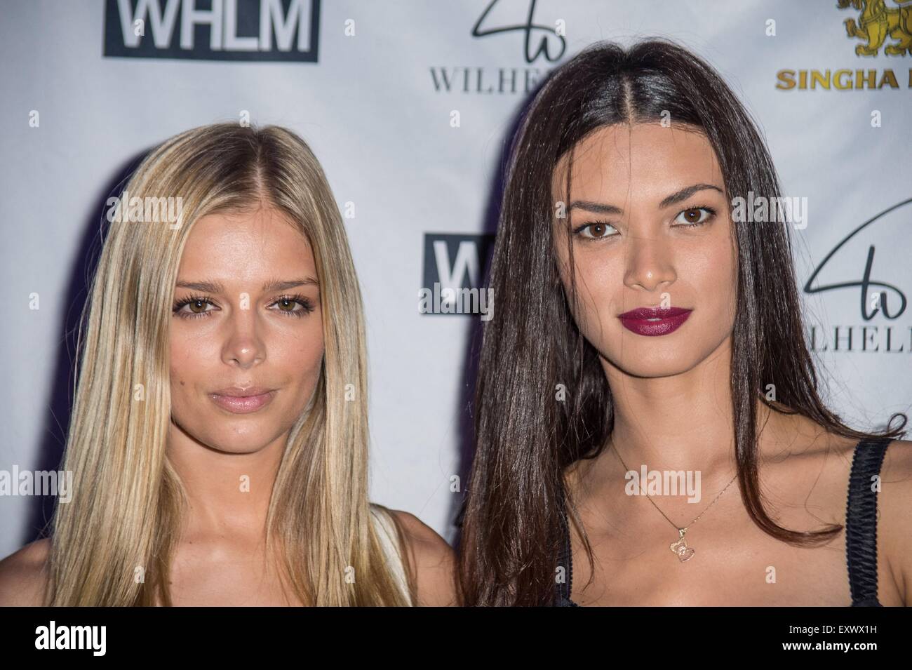 New York, NY, USA. 16th July, 2015. Danielle Knudson, Angela Ruiz at ...