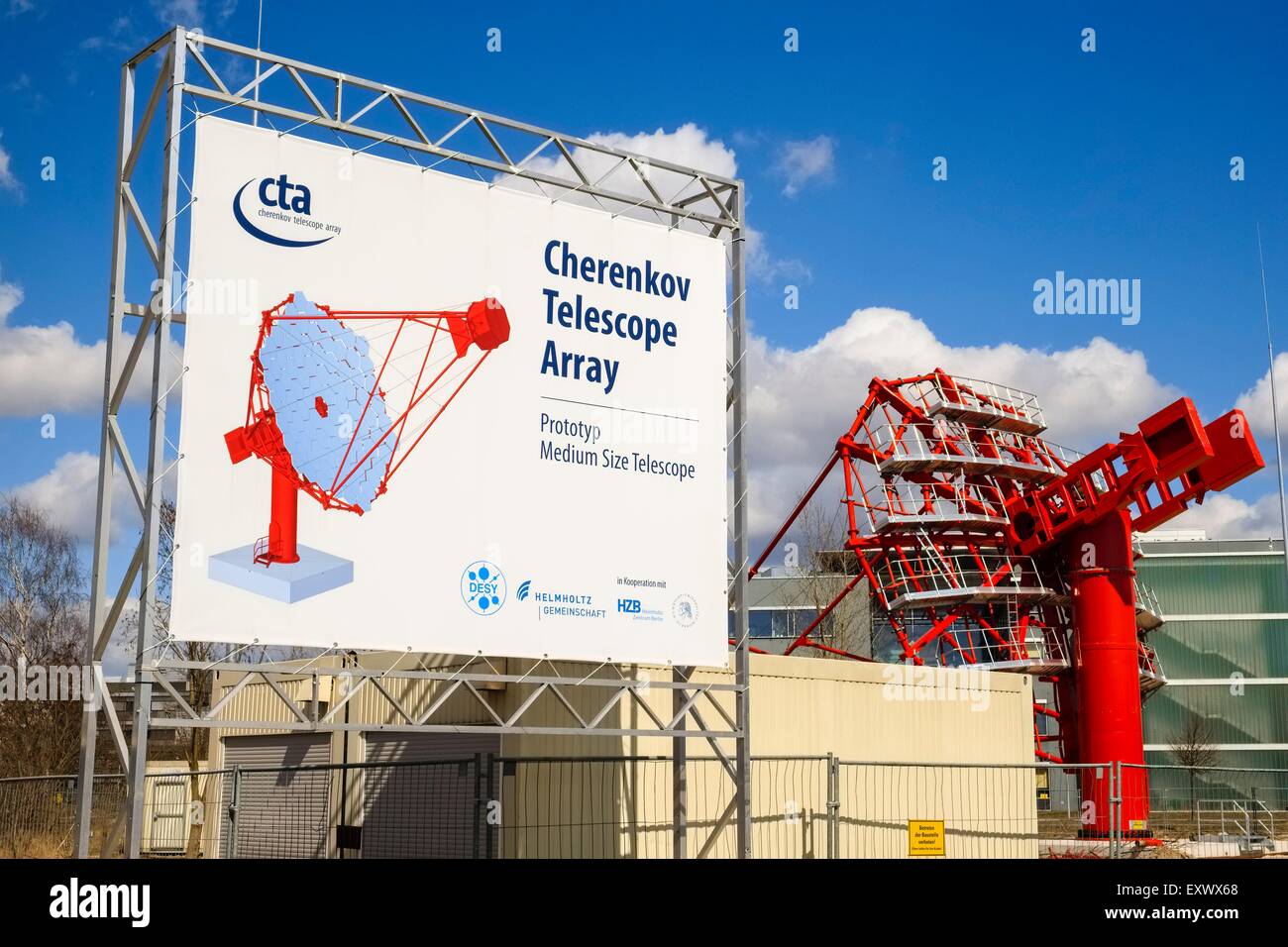 Cherenkov Telescope Array, Adlershof, Berlin, Germany, Europe Stock ...