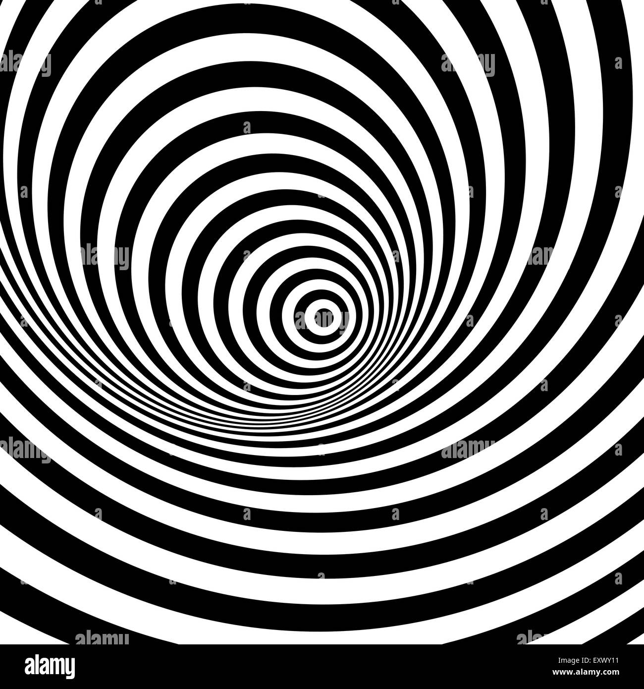 Black and white abstract striped background. Optical Art. Vector ...