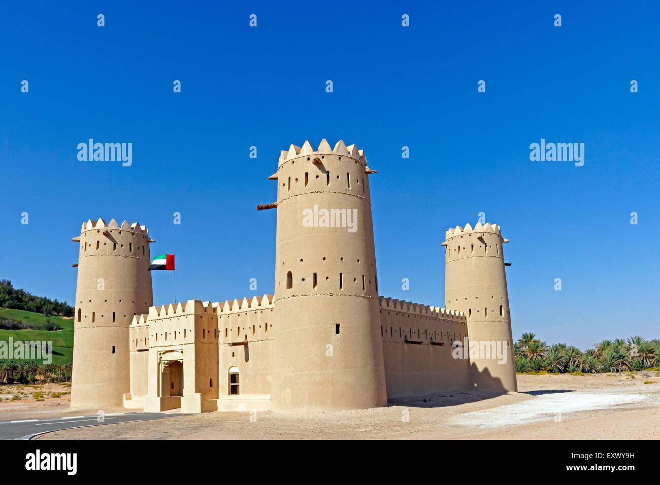 Liwa Fort, Abu Dhabi, United Arab Emirates Stock Photo - Alamy