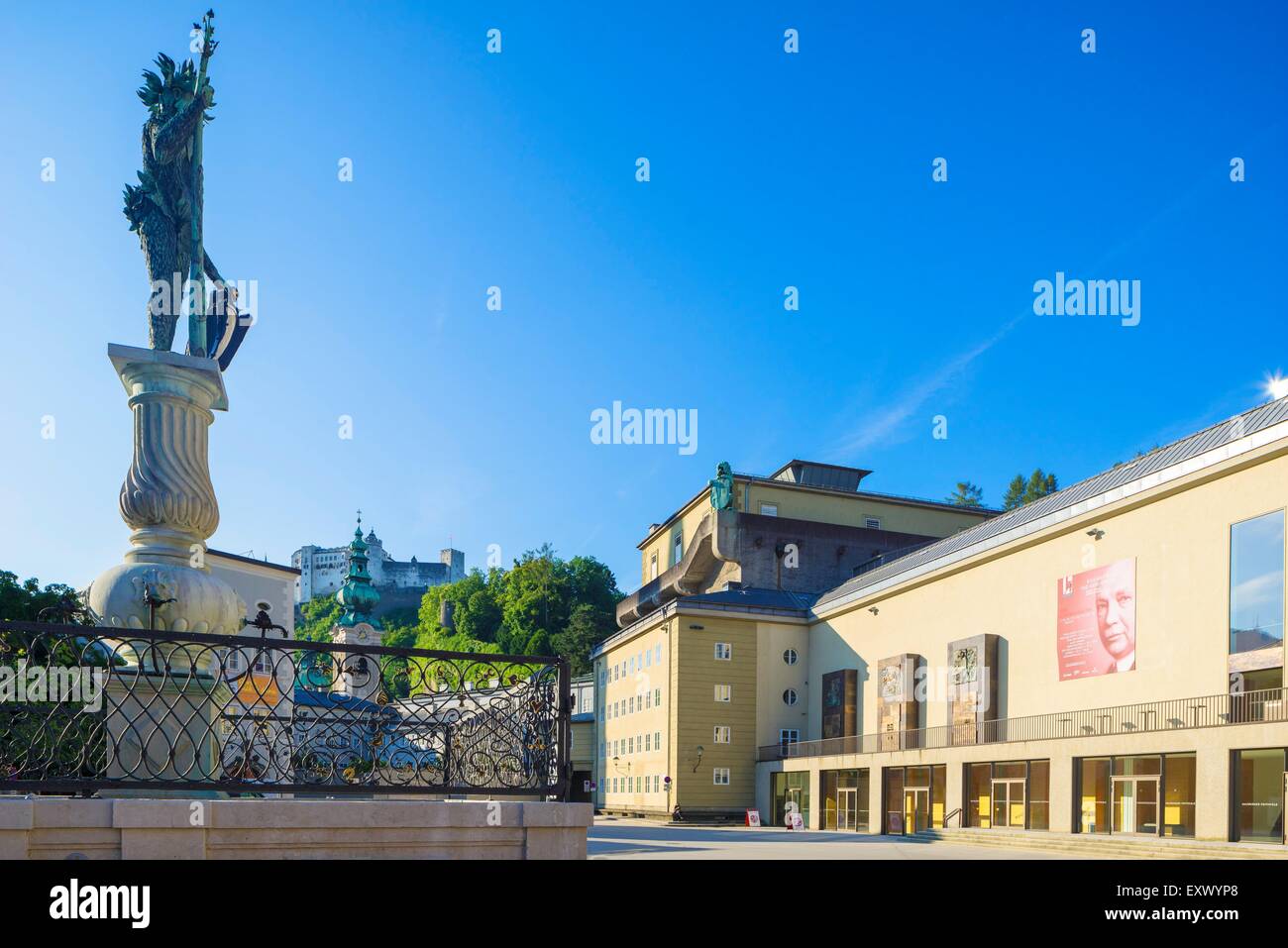 Max-Reinhardt-Platz, Salzburg, Austria Stock Photo - Alamy