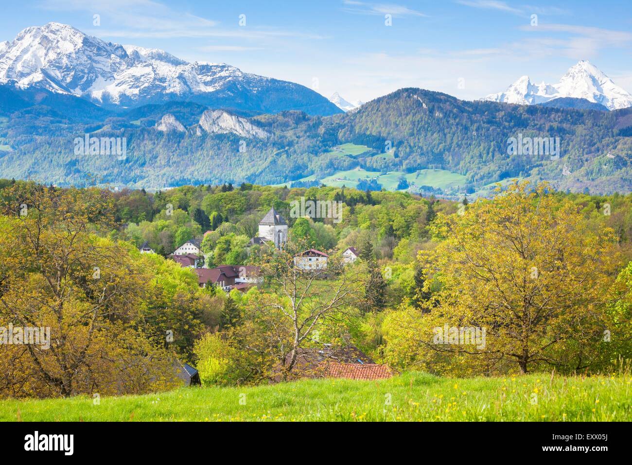 St. Jakob am Thurn on a spring morning, Austria Stock Photo - Alamy