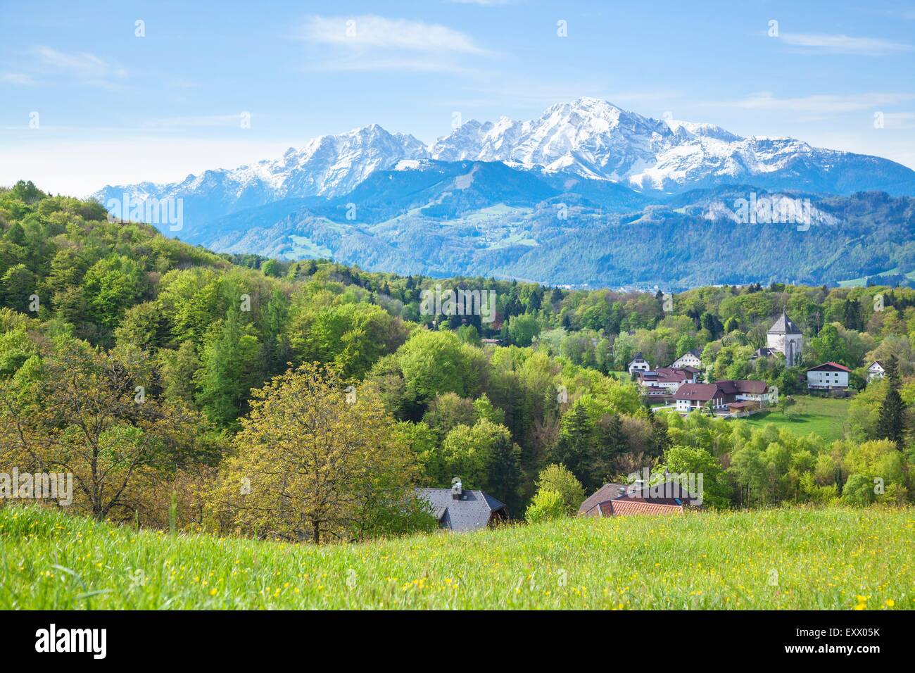 St. Jakob am Thurn on a spring morning, Austria Stock Photo - Alamy