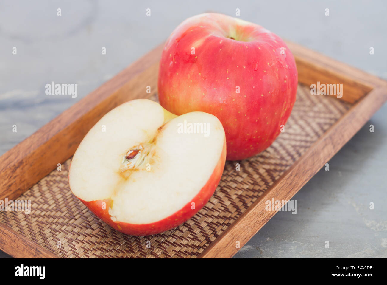 Red tray on white hi-res stock photography and images - Alamy